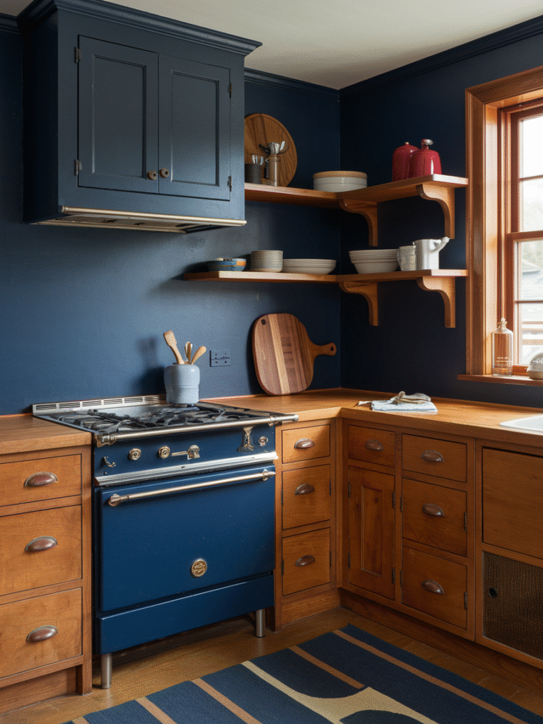 27 Navy Kitchen Ideas to Elevate Your Cooking Space – Saca Home