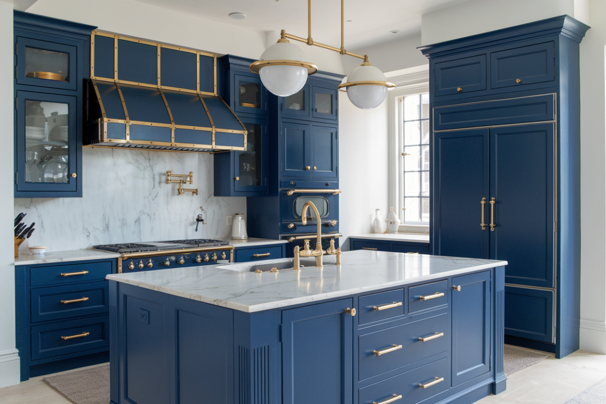 27 Navy Kitchen Ideas to Elevate Your Cooking Space – Saca Home